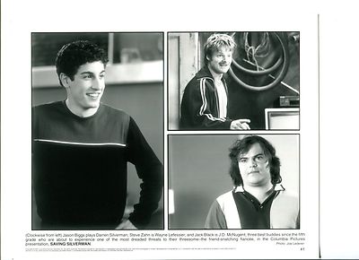 Jason Biggs Steve Zahn Jack Black Saving Silverman Movie Still Press ...