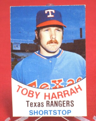 Toby Harrah Texas Rangers Baseball Card Hostess 1977 #37 Fair | eBay