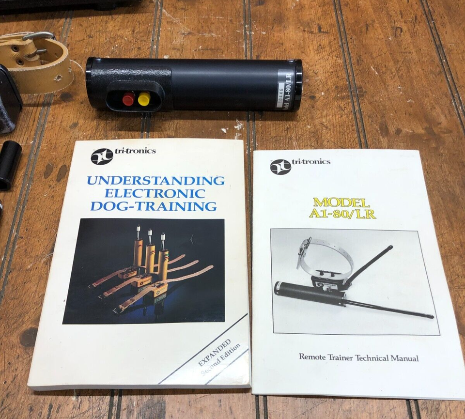 Tri-Tronics Model A1-80/LR remote Dog Training Shock Collar Kit ...