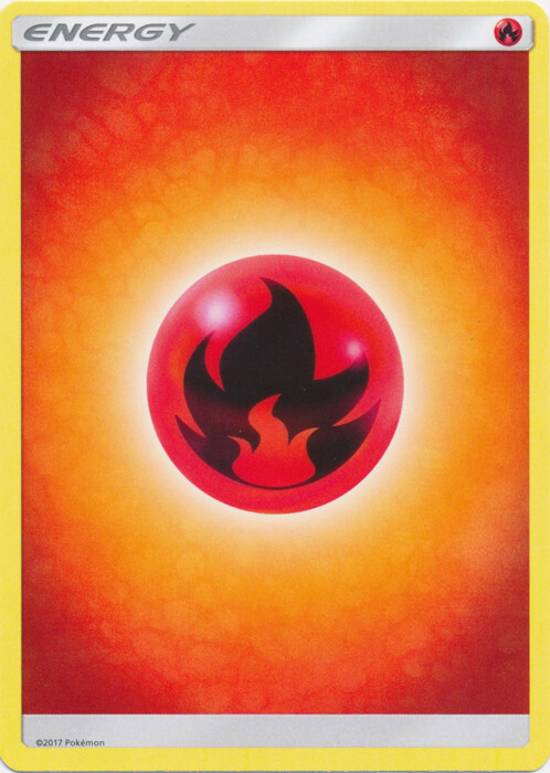Pokemon Fire Energy (2017 Unnumbered) NM-Mint Sun & Moon Base Set | eBay