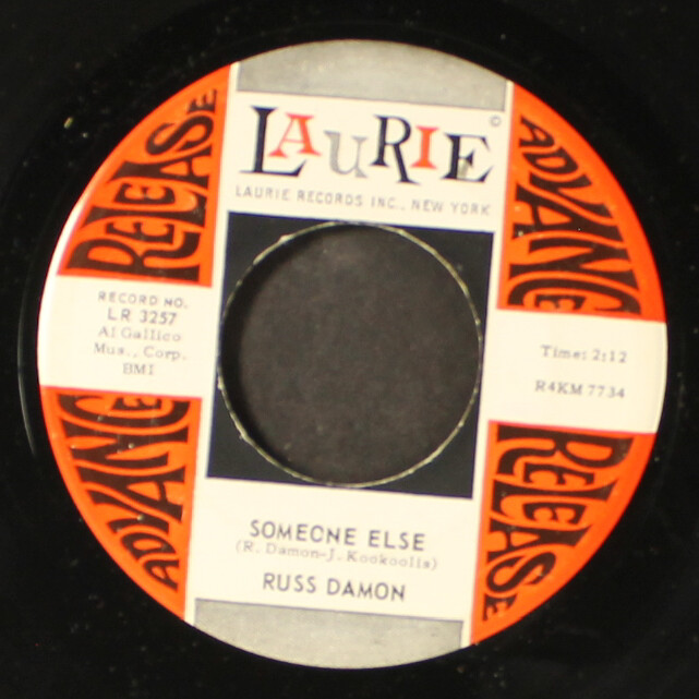 Russ Damon : It's Tout Simplement Un Petit Bit Too Late / Someone Else ...