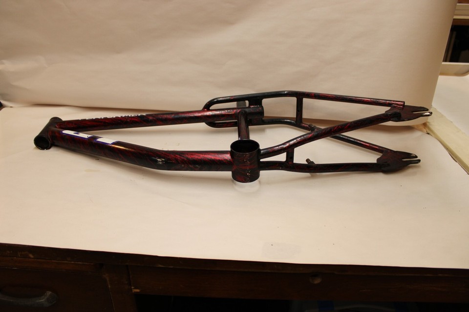 1996 OG Dark Cherry Red Paint 20” GT PERFORMER BMX Bicycle Frame - Fork ...