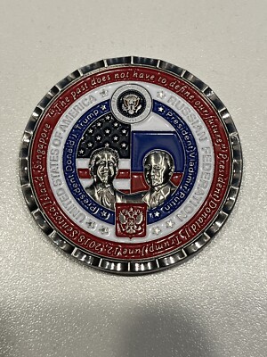 TRUMP & PUTIN - MEDAL COIN - Helsinki Summit - WHITE HOUSE GIFT SHOP | eBay
