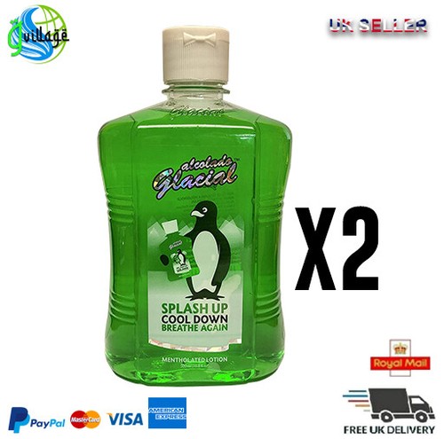 2 X Alcolato Glaciale Lozione Splash Mentolata /500 Ml | eBay