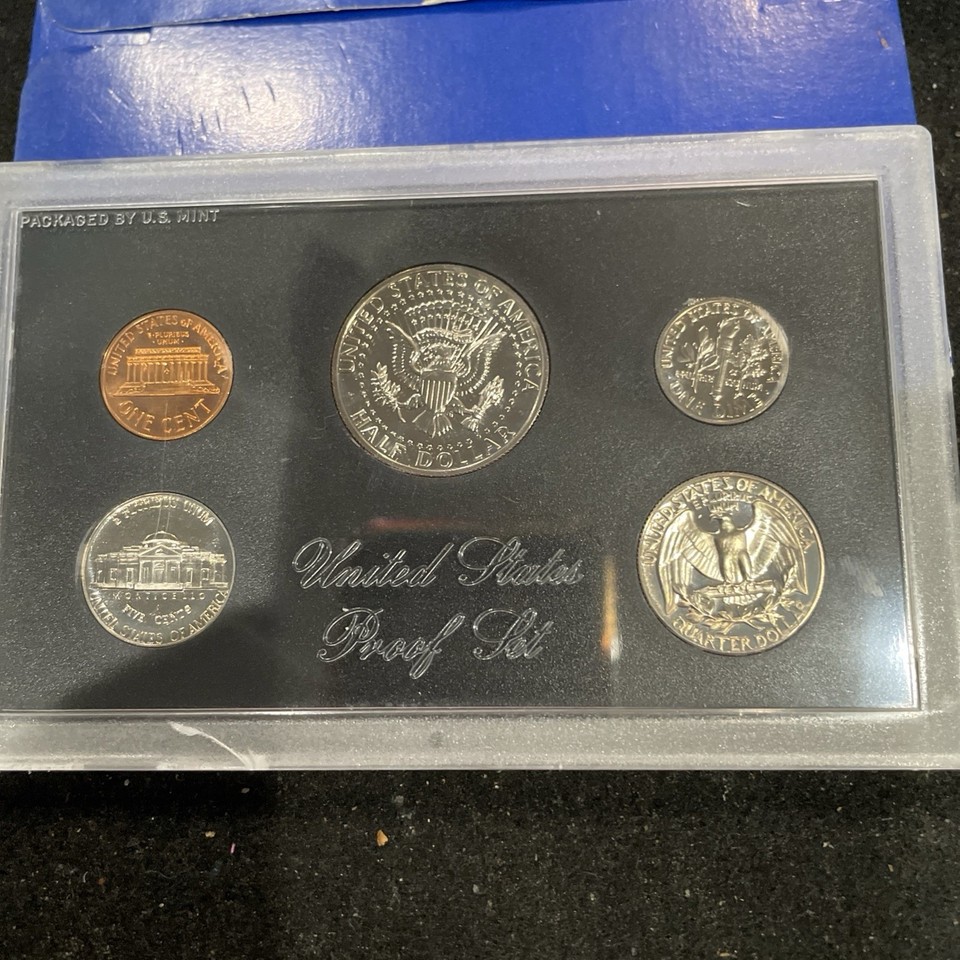 1971-S US Mint Proof Set 5 Coin Set OGP Original Government Packaging ...