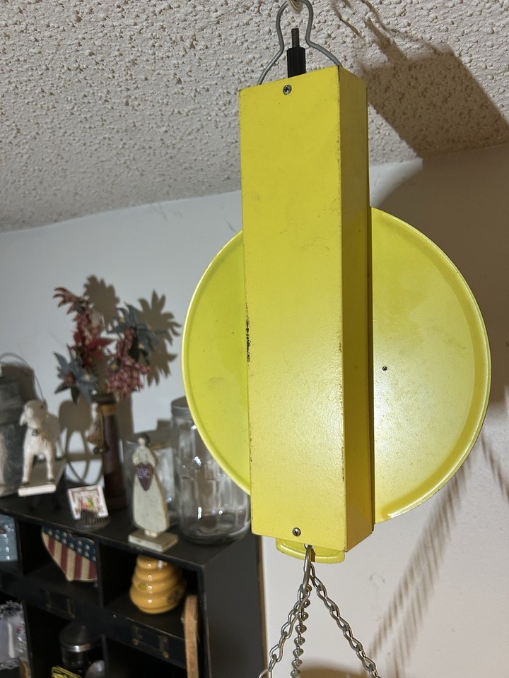 Vtg AMERICAN FAMILY SCALE Co. Chicago Hanging Basket Store Scale 60lb ...