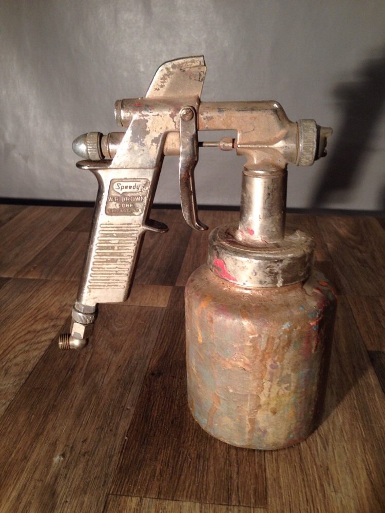 Vtg W. R. Brown Chicago: Speedy Spray Paint Gun Model 135A | eBay