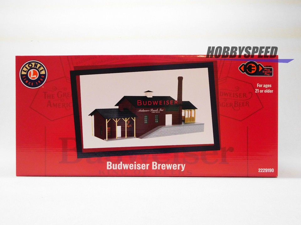 LIONEL BUDWEISER BREWERY BUILDING BUILDING O GAUGE railroad bud beer ...