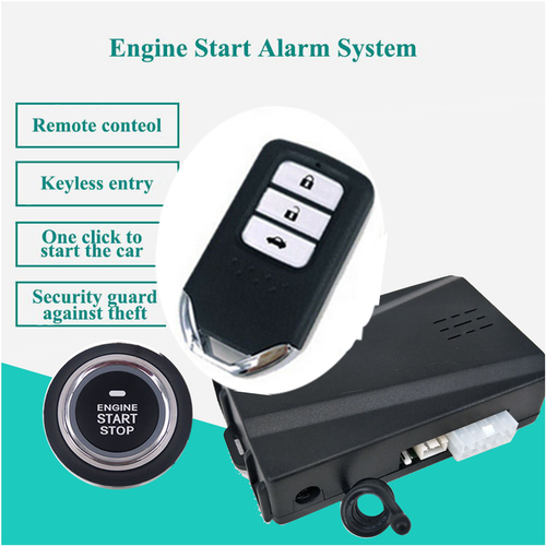 Car Engine Start Button Remote PKE Keyless Entry System For Phone APP ...