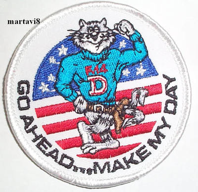 US.Navy `F-14D` Tomcat Cloth Badge / Patch (F14-27) | eBay UK