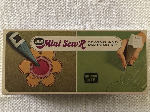 Vintage Salem Mini Sew'R Sewing & Marking Kit - Portable Sewing Kit ...