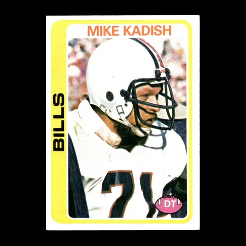 Mike Kadish 1978 Topps Buffalo Bills #148 R308F 6 | eBay