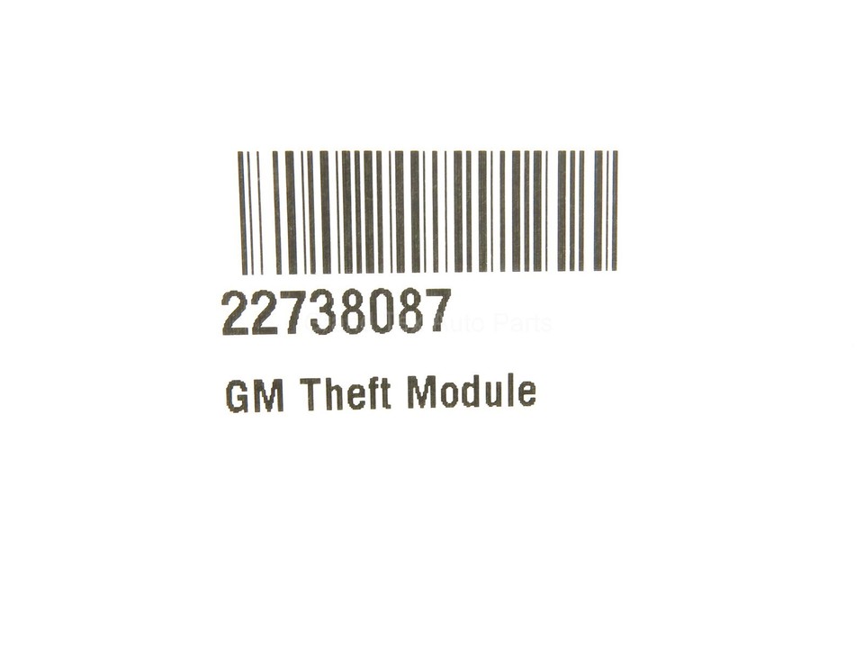 NEW OEM GM Anti-Theft Module 22738087 Silverado Sierra Tahoe Express ...