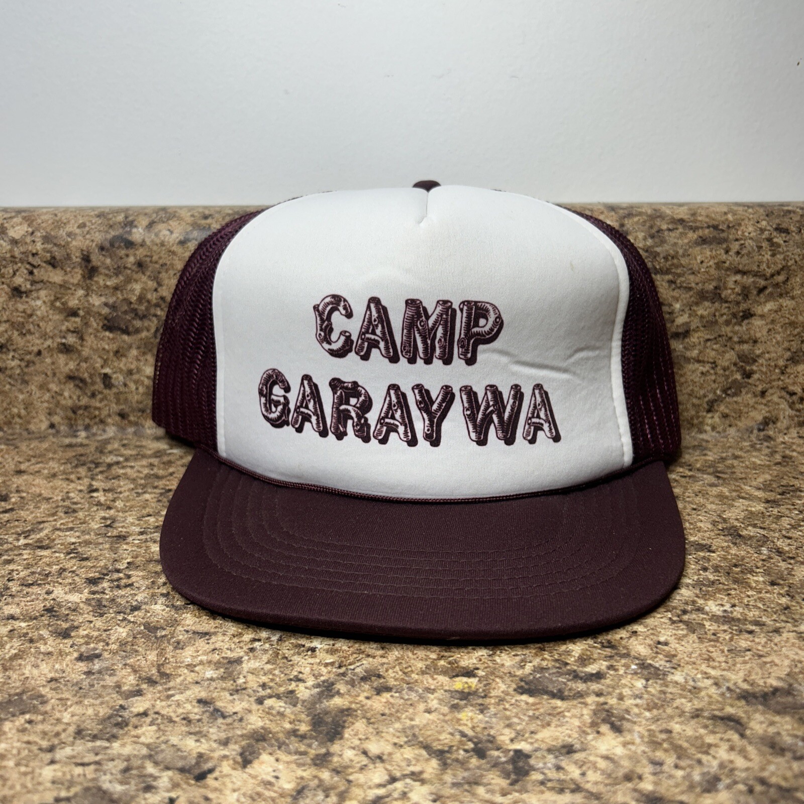 Vintage Trucker Hat Camp Garaywa 1990s - Gem
