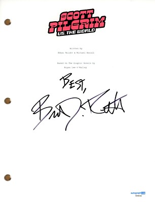 Brandon Routh “Scott Pilgrim vs. the World” Signed Autograph Movie ...