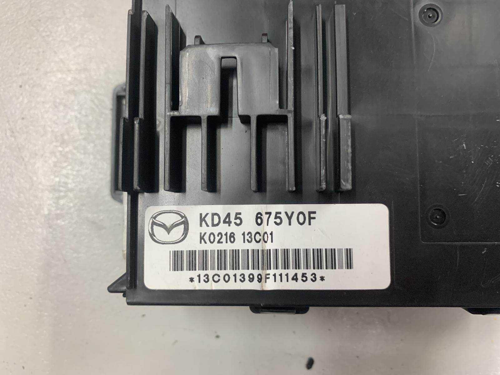 2012 2013 2014 2015 MAZDA CX5 ECU REAR BODY CONTROL MODULE BCM, KE KD45 ...