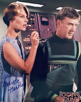 Mariette Hartley Logan's Run Original Autographed 8X10 Photo | eBay