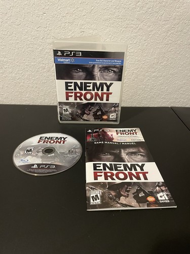 Enemy Front Video Game PS3 PlayStation 3 Walmart Edition CIB Ships NEXT ...