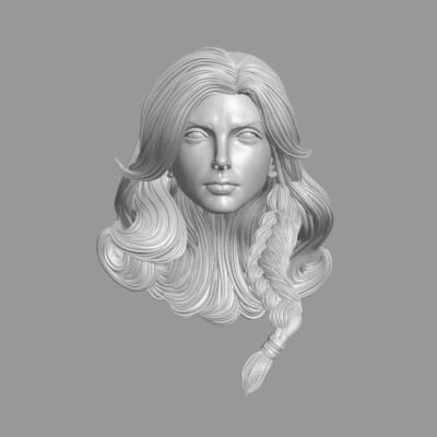 Red Sonja v1 Barbarian custom head for Mythic Legions & other action ...