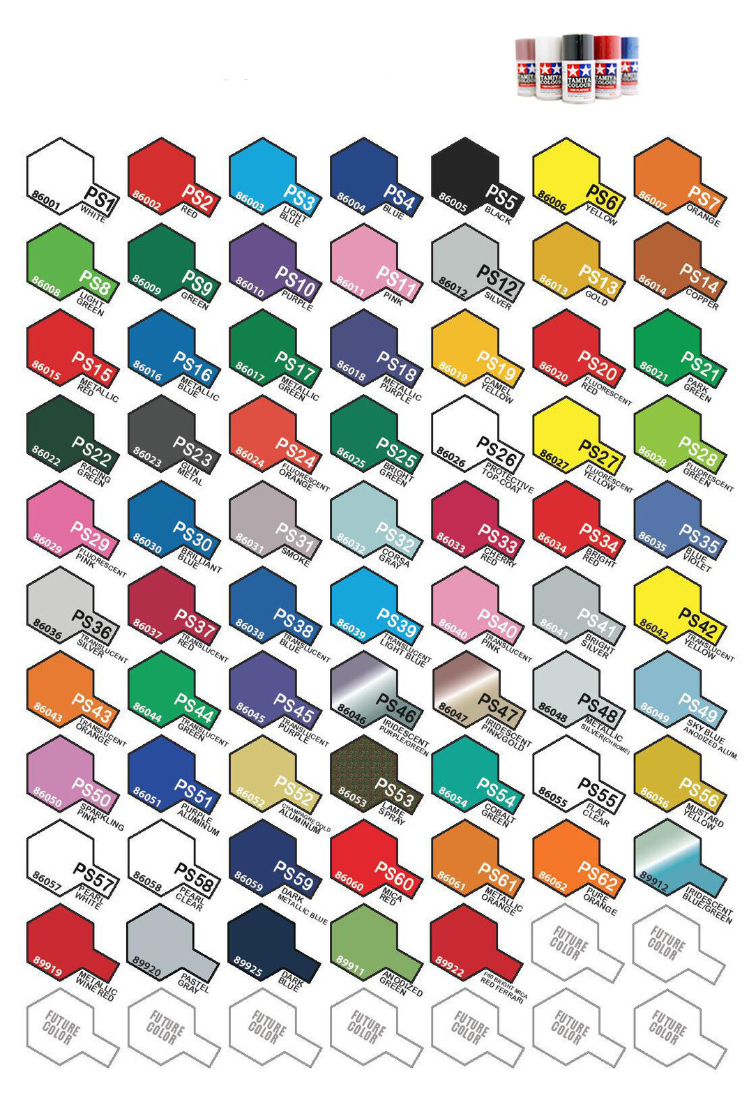 Tamiya PS-34 Bright Red 100Ml Spray Can 86034 Tamiya | eBay