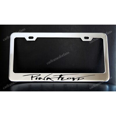 Pink Floyd License Plate Frame - Premium Chrome Plated Metal | eBay