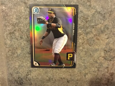 2015 BOWMAN CHROME JOSH BELL RC ROOKIE CARD BLACK REFRACTOR SSP | eBay