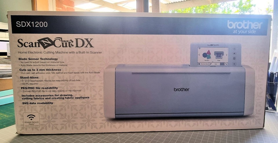 Brother SDX1200 Scan N Cut Scan and Cut Quilting Paper Vinyl Cutting ...