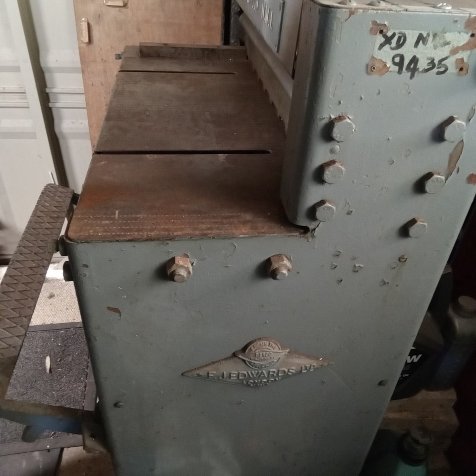 Sheet Metal Guillotine Garage Workshop Engineering Tool Find | eBay UK