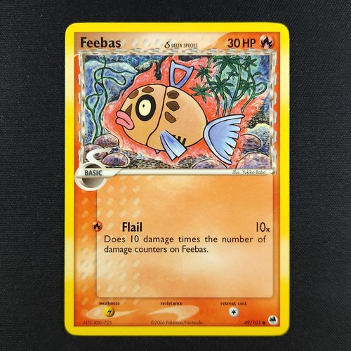 Feebas 49/101 - Dragon Frontiers - Pokemon Card | eBay