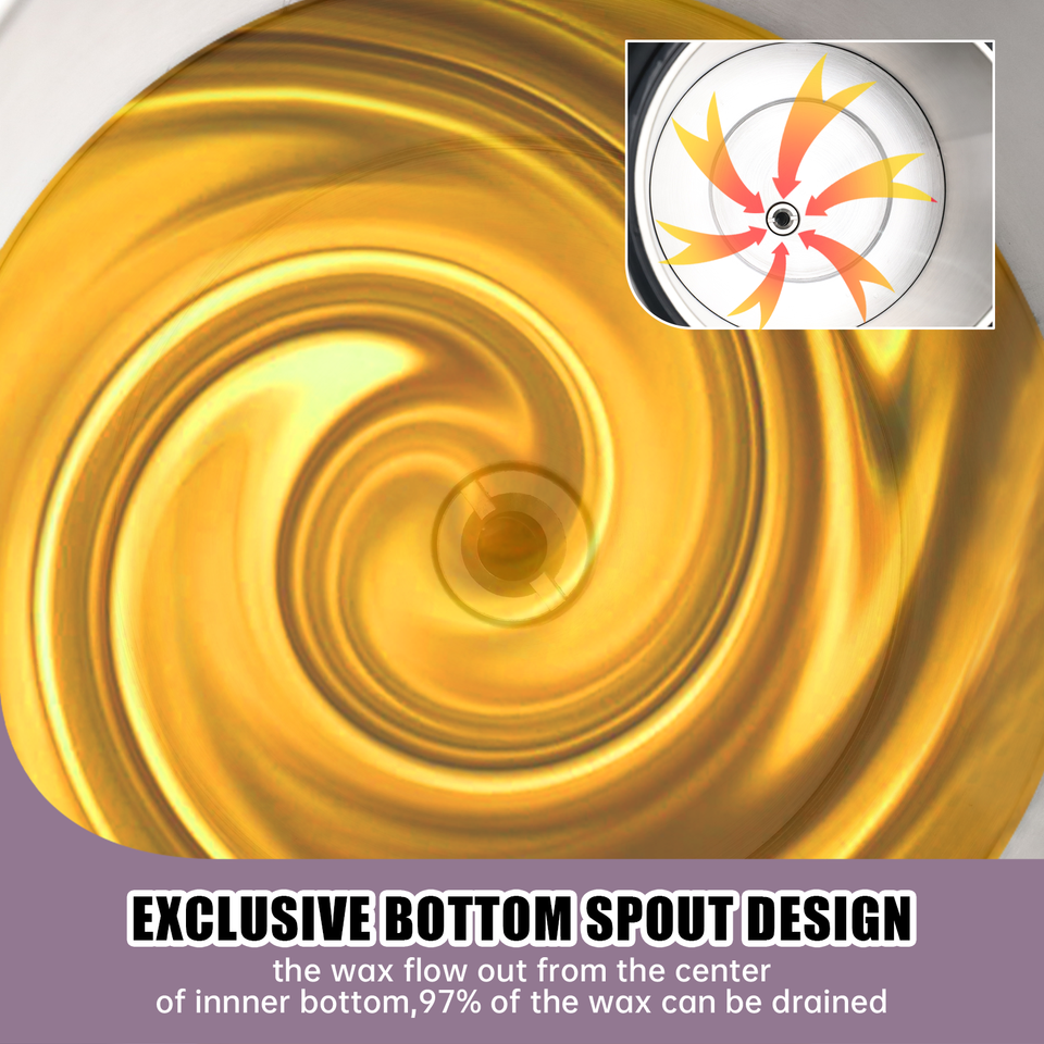 TOAUTO 8L Wax Melter Electric Melting Pot Furnace Spout for Soap Candle ...