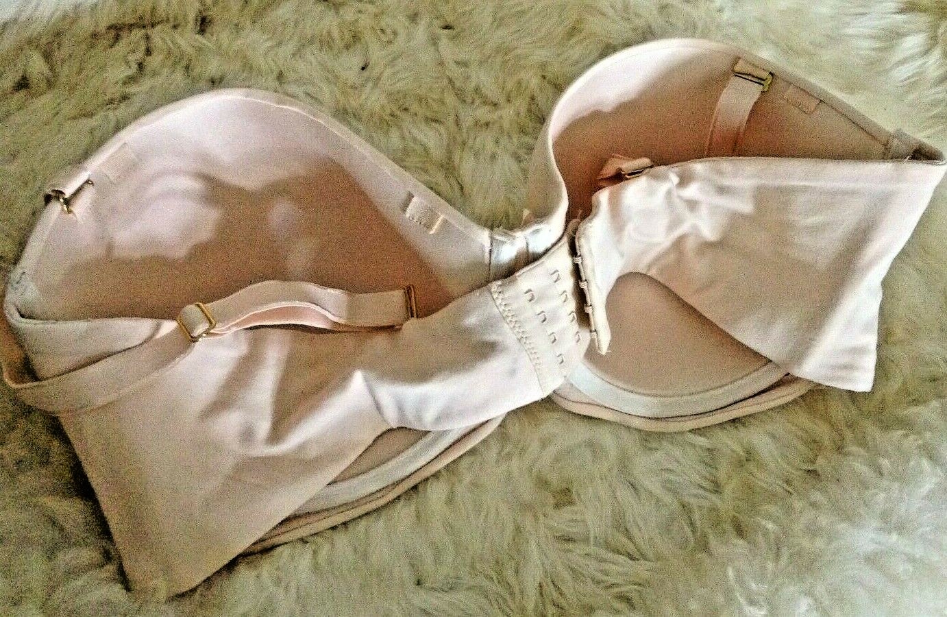 Soma Bustierre Bra 40DD Embraceable Multiway Nude - Gem