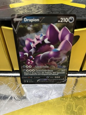 Pokémon TCG Drapion V Vivid Voltage 106/185 Holo Ultra Rare | eBay