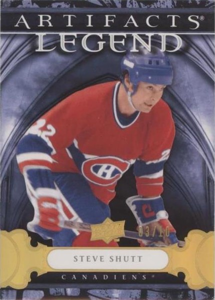 2009-10 Upper Deck Artifacts - Legend Gold Spectrum #102 Steve Shutt ...
