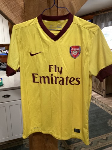 Rare Nike Fly Emirates Arsenal Dri-Fit Jersey Soccer Men's Size Medium ...