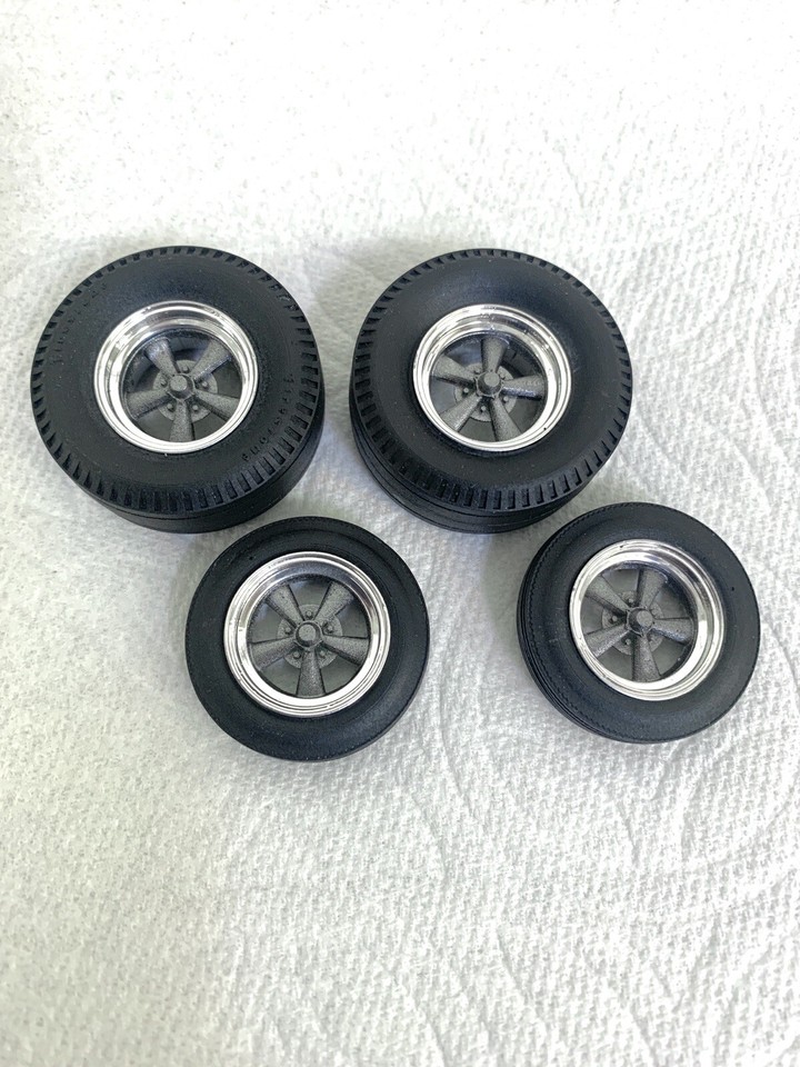 1:25 American Racing Torq Thrust Wheels On Pie Crust Rear and Skinny ...