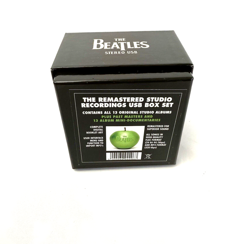 The Beatles Stereo Box USB | COMPLETE Remastered Studio Recordings RARE ...