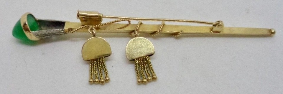 Fine Antique 18K Yellow & White Gold Chalcedony Rose Cut Diamond ...