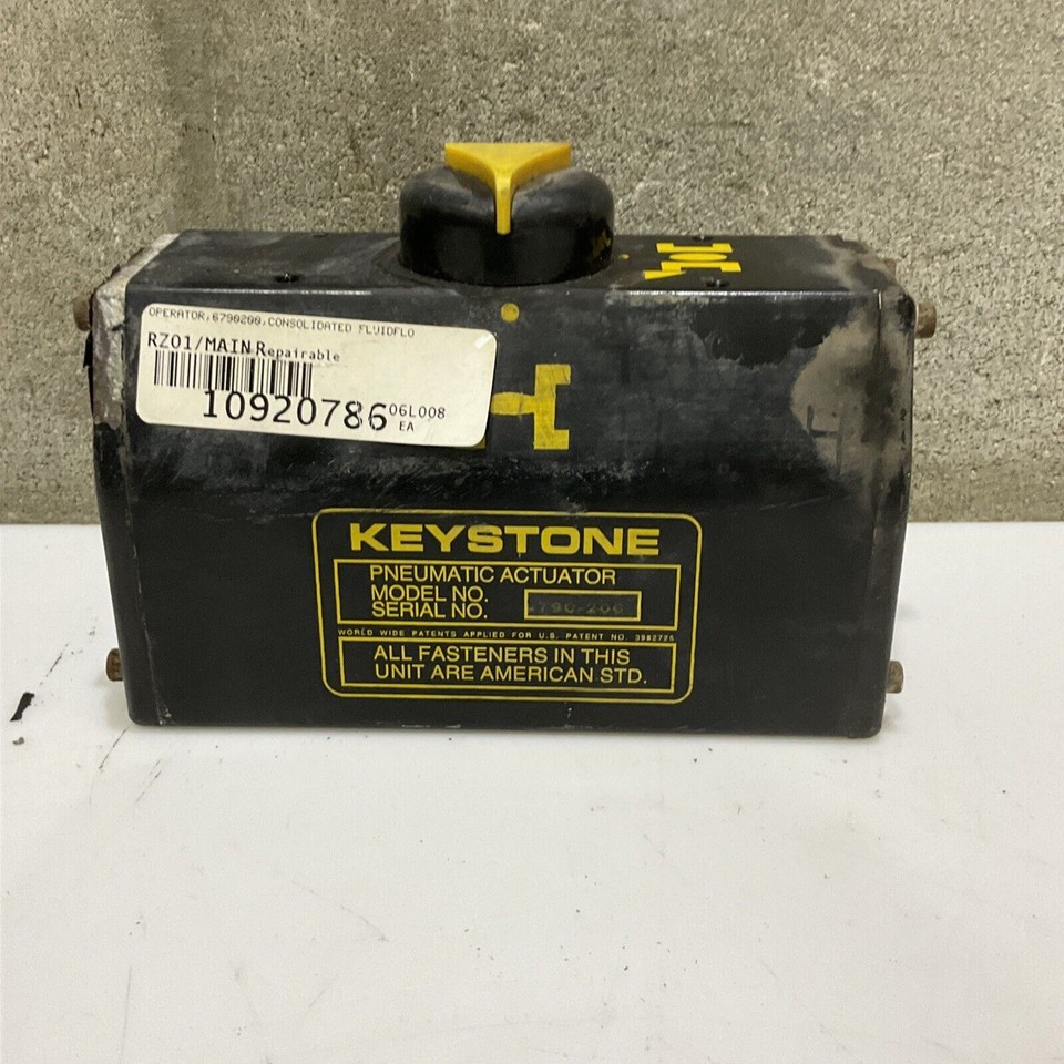 KEYSTONE 790-200 CONSOLIDATED FLUIDFLO OPERATOR 678 | eBay