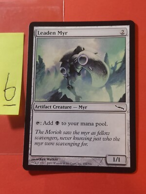2003 Magic The Gathering Mirrodin #191 Leaden Myr, C, NF, Artifact, cd6 | eBay