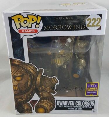 SDCC 2017 POP! The Elder Scrolls Online Morrowind Dwarven Colossus 222 ...