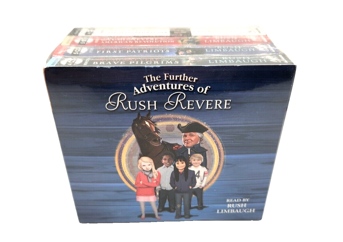 The Further Adventures of Rush Revere Audio CD Set 1 2 3 4 Slipcase ...