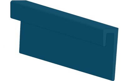 Roppe Square Cove Cap Profile #46, Blue, 13/16" H X 9' L X 1/8" W | eBay