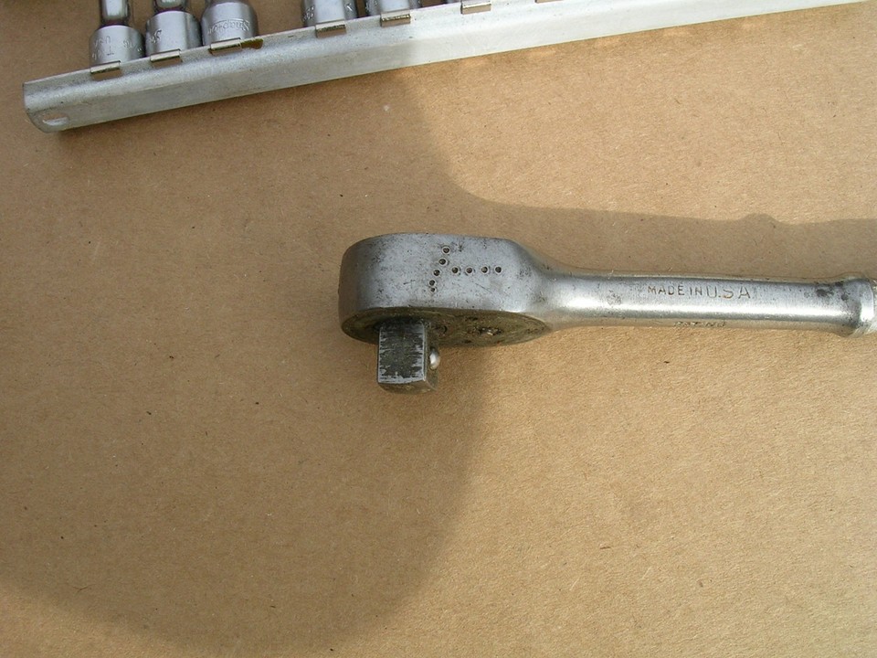 Vintage Snap-ON 1/4" Ratchet 70N & Socket Set in Box | eBay