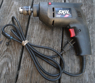 SKILL 6425 3/8" HAMMER DRILL -VARIABLE SPEED + REVERSING EXCELLENT ...