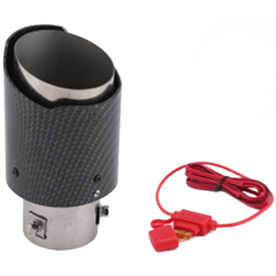 Tail Pipe Carbon Fiber Dynamic Look Long-lasting Performance Rust ...