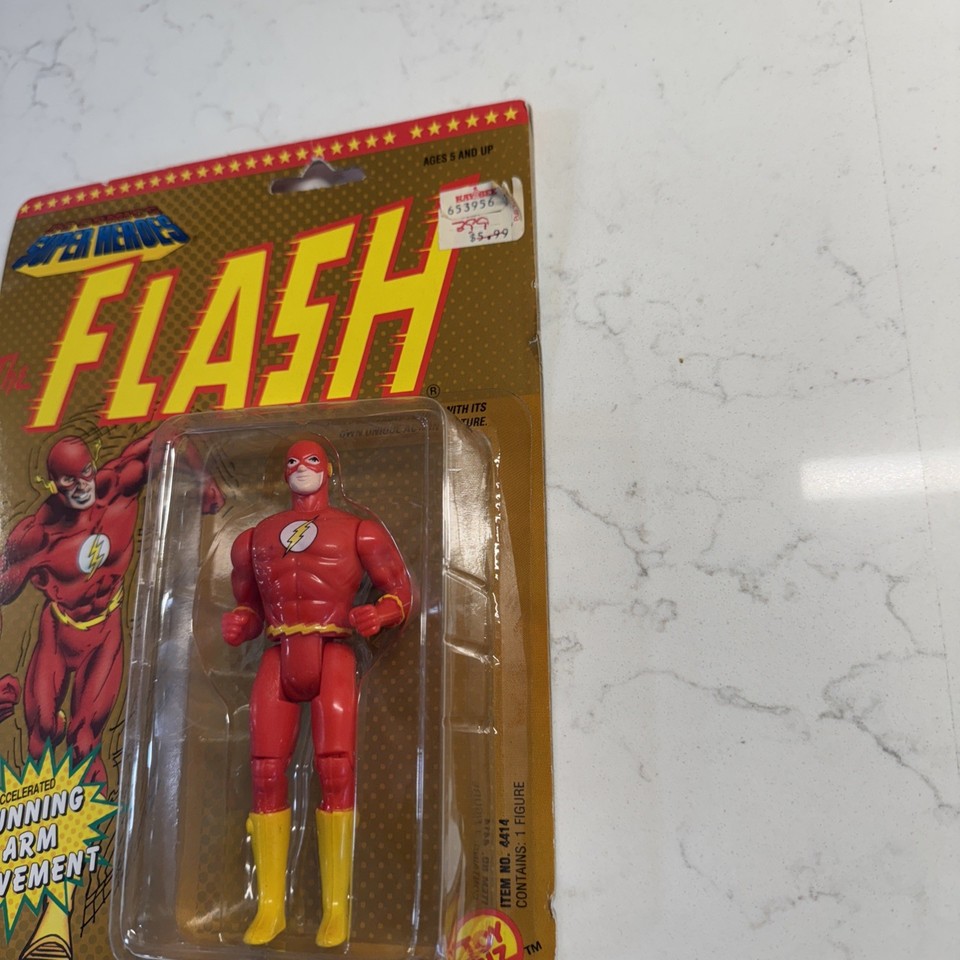 Flash DC Comics Super Heroes Action Figure Vintage 1989 Toy Biz | eBay