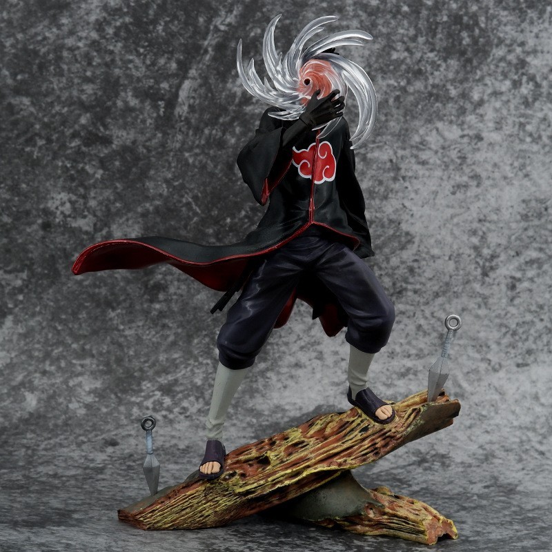 Naruto Uchiha Obito Tobi 10 Inch PVC Action Figure Collectible Statue ...