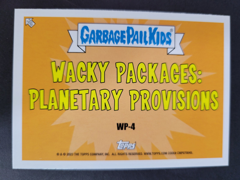 2023 Garbage Pail Kids Series 2 Mayhem Wacky Packages #WP-4 UFO Henry ...