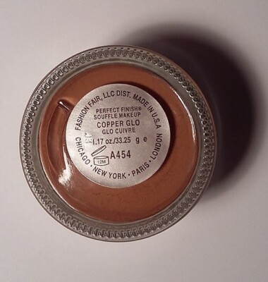 FASHION FAIR Perfect Finish COPPER GLO A454, SOUFFLE MAKEUP 1.17 OZ | eBay