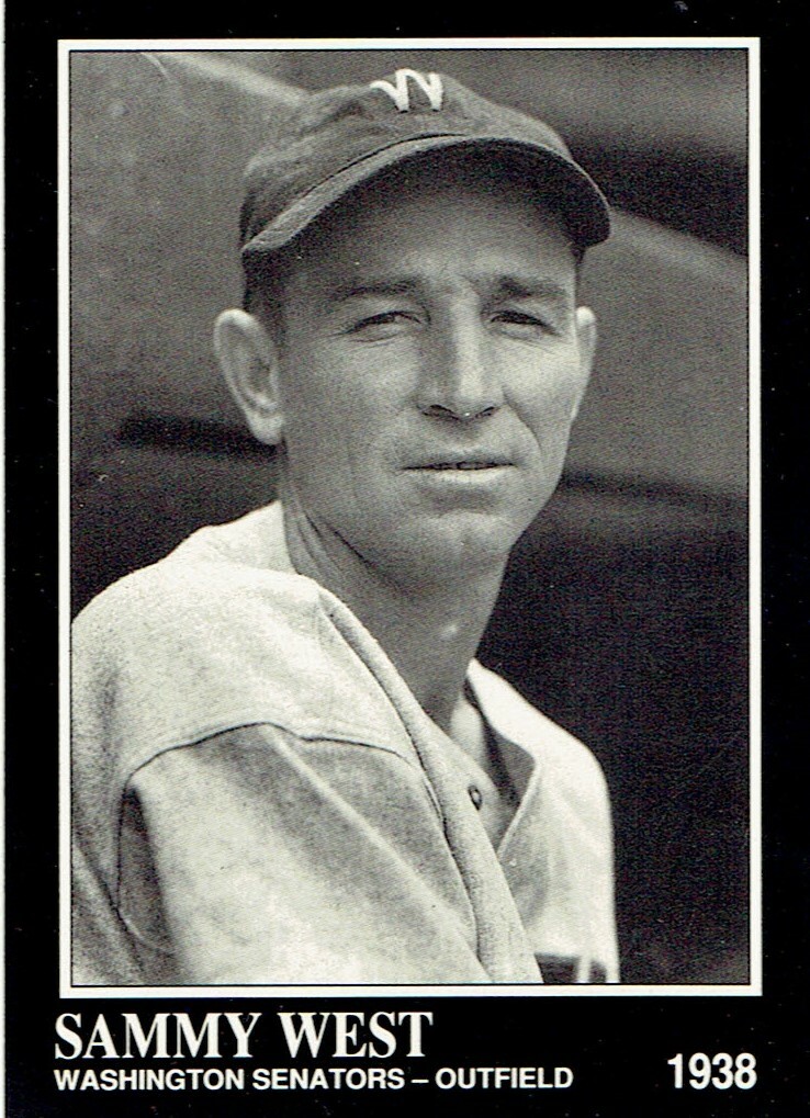 SAMMY WEST WASHINGTON SENATORS 1991 CONLON COLLECTION | eBay